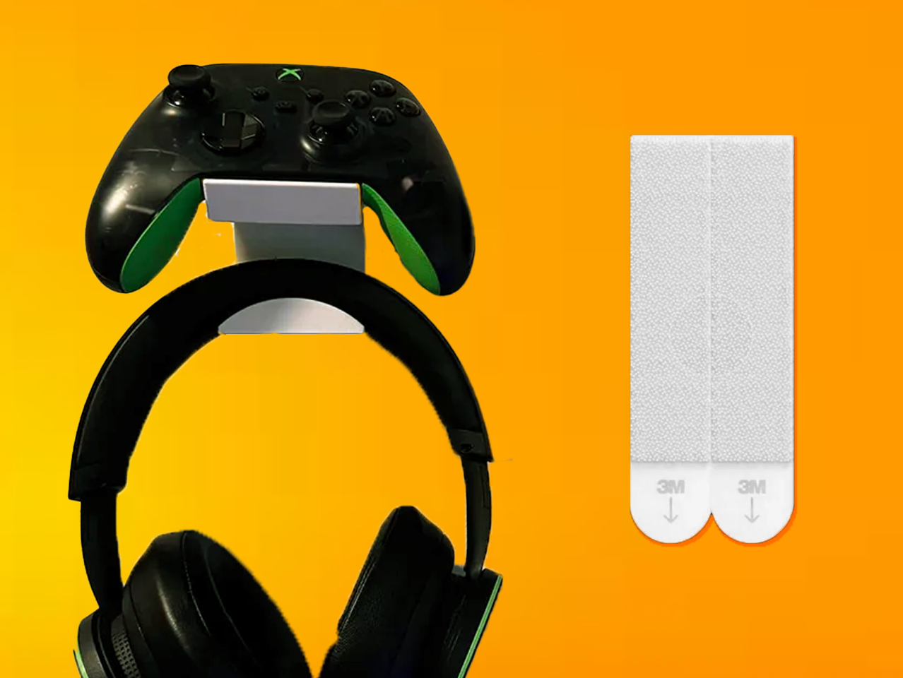Xbox Controller & Headset Holder - Command Strip Version by KevDoy ...