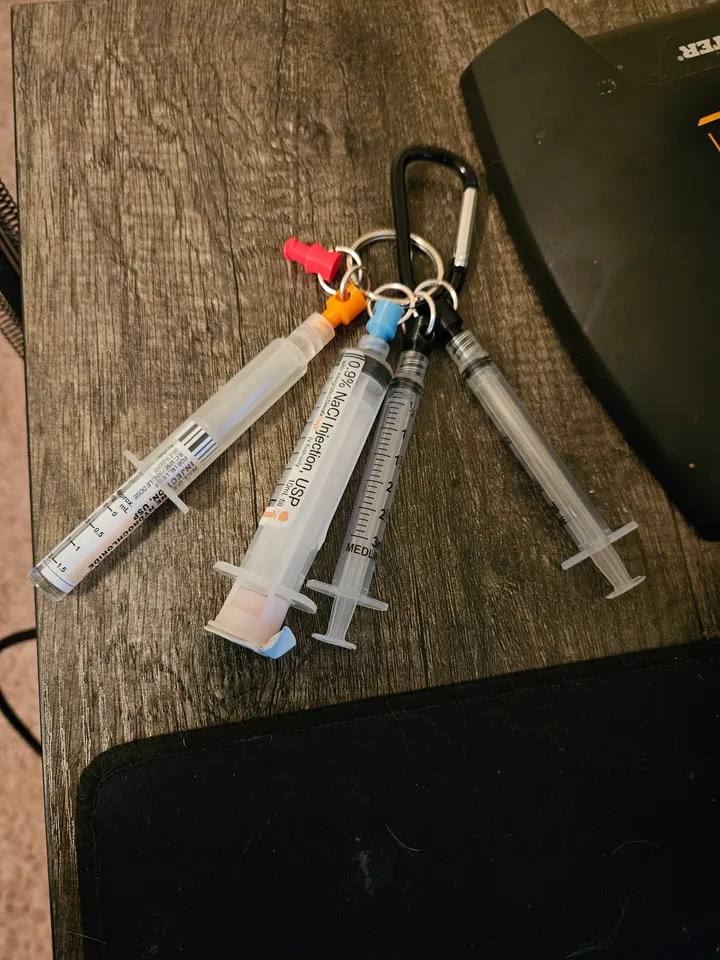 Luer Lock Keychain Mod by William Layton | Download free STL model ...