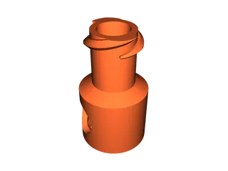 Luer Lock Keychain Mod by William Layton | Download free STL model ...