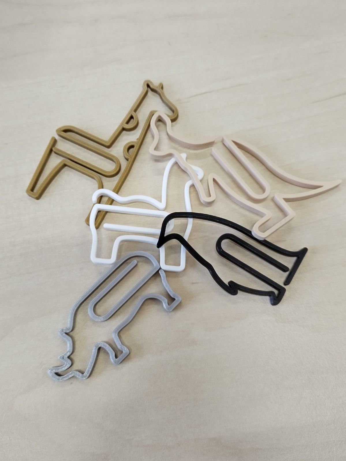ZOO Paper Clips by E3De | Download free STL model | Printables.com