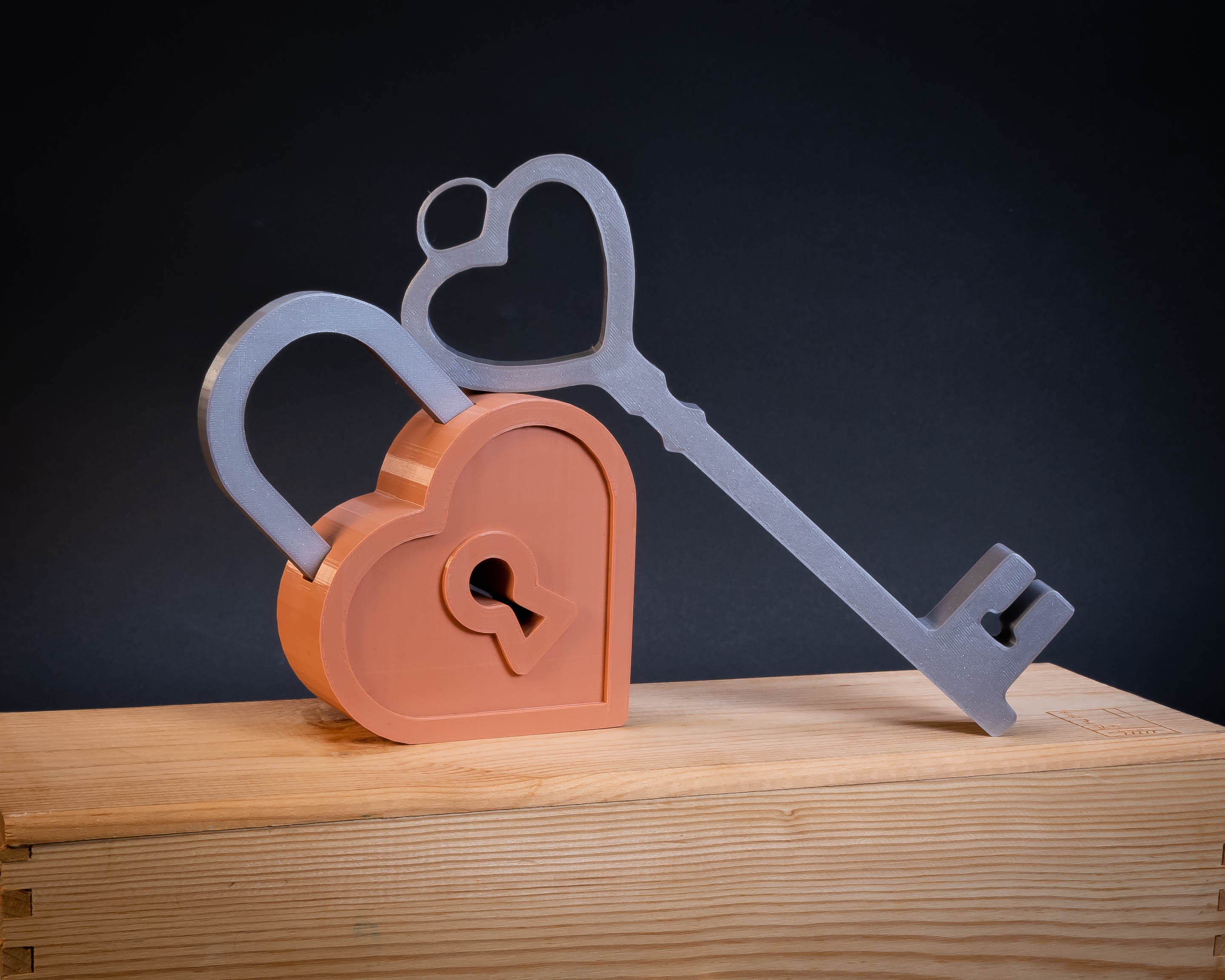 Heart key (photo booth/party prop) by Veronika Hrušková | Download free ...