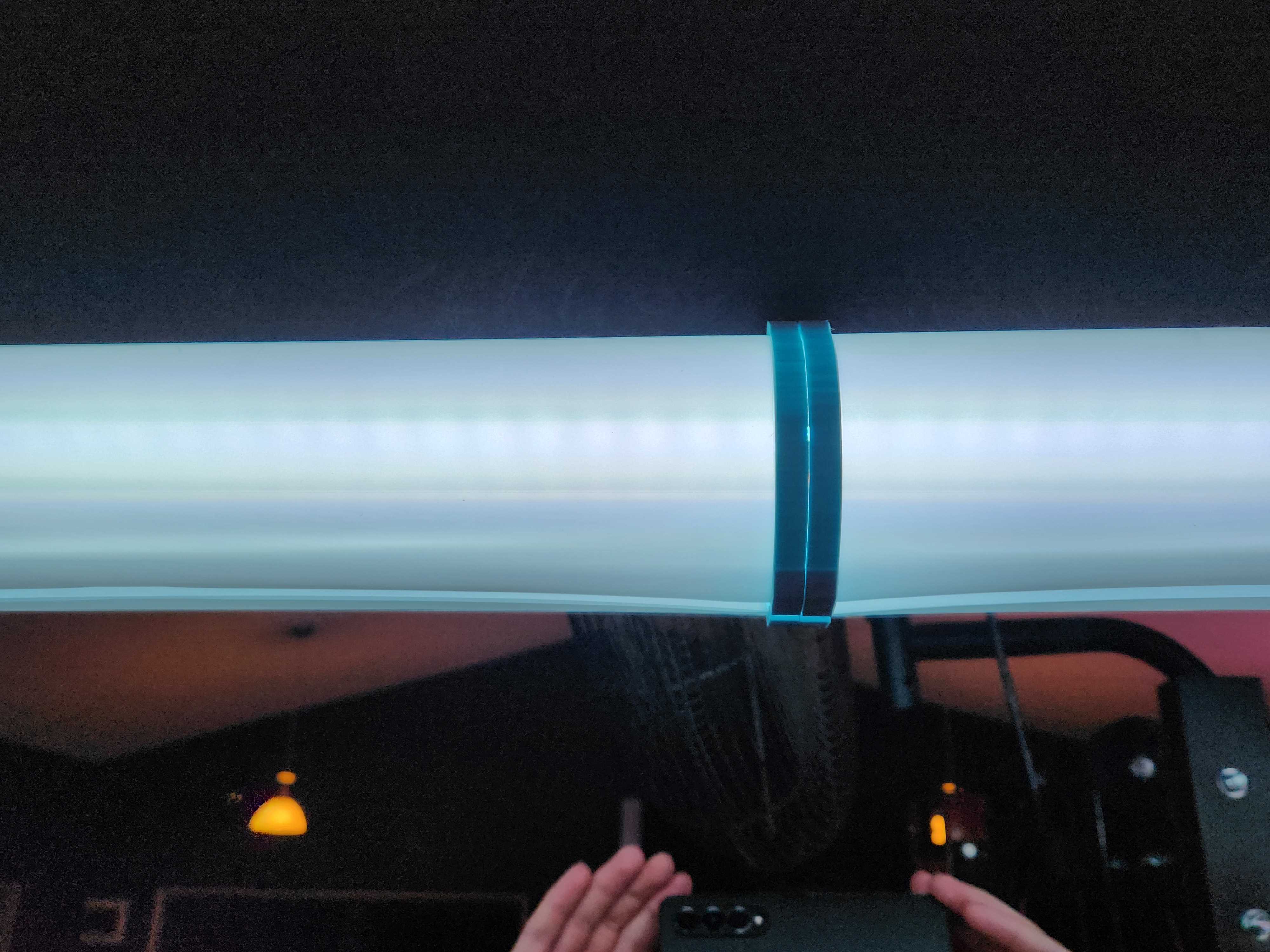 Diffuser Sheet Mounting Bracket for Lightbar Print in Place by David ...