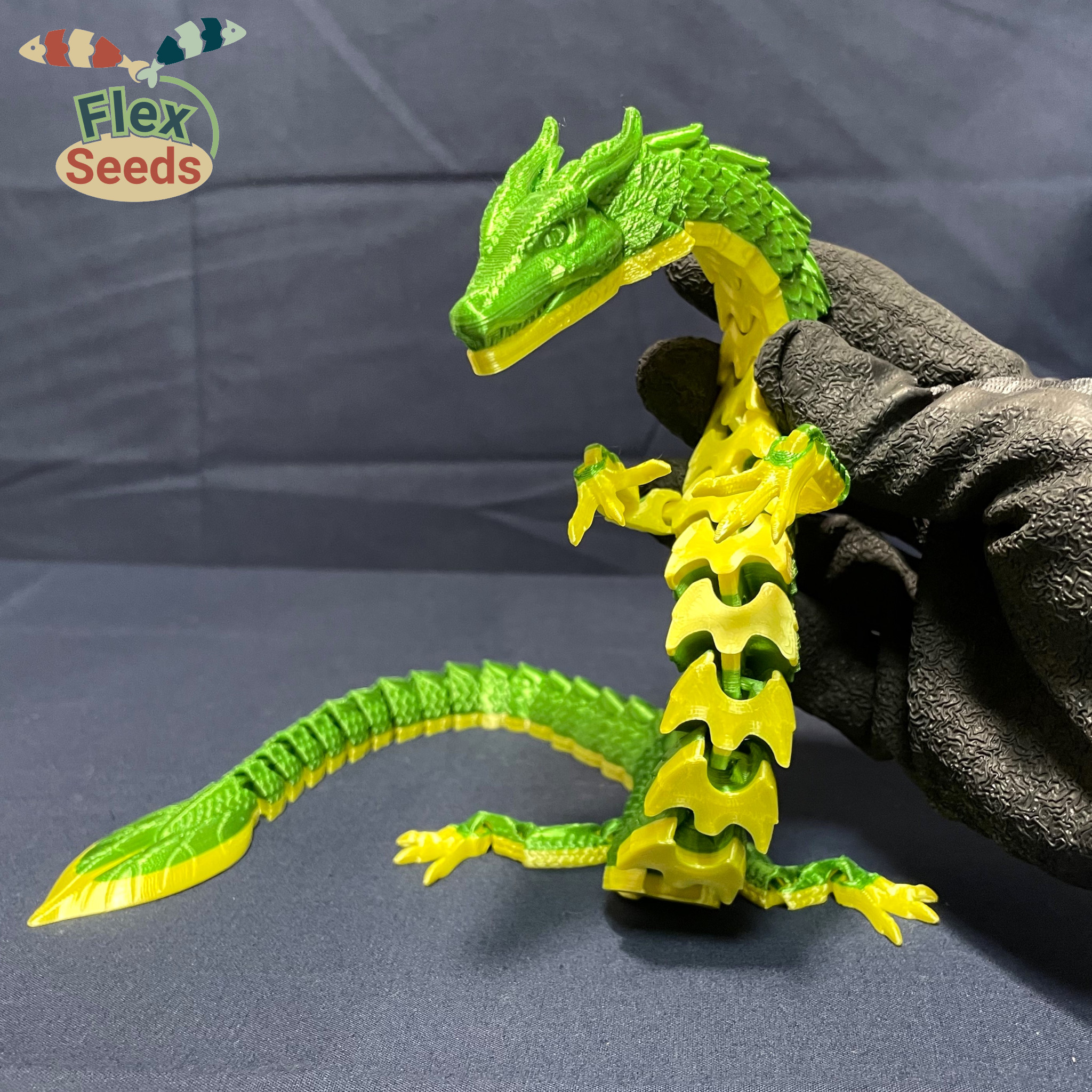 Flexi Leaf Dragon Mark-Ⅱ Set(Print-in-place) por 3D_Flexseeds | Tienda ...