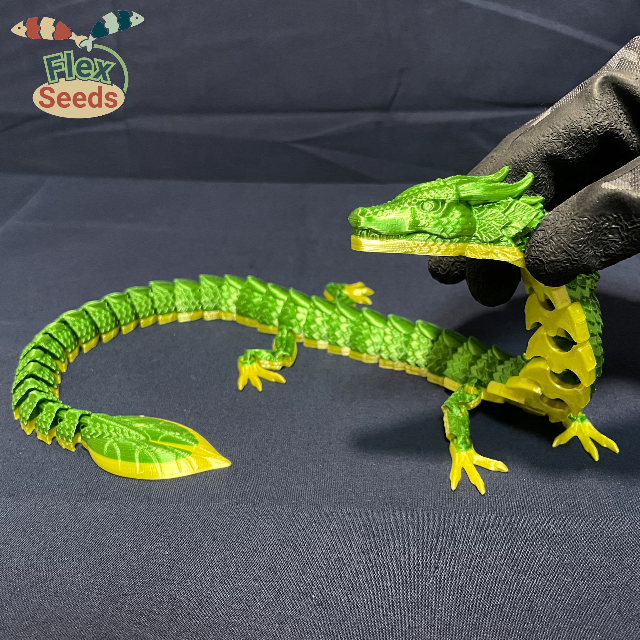 Flexi Leaf Dragon Mark-Ⅱ Set(Print-in-place) por 3D_Flexseeds | Tienda ...