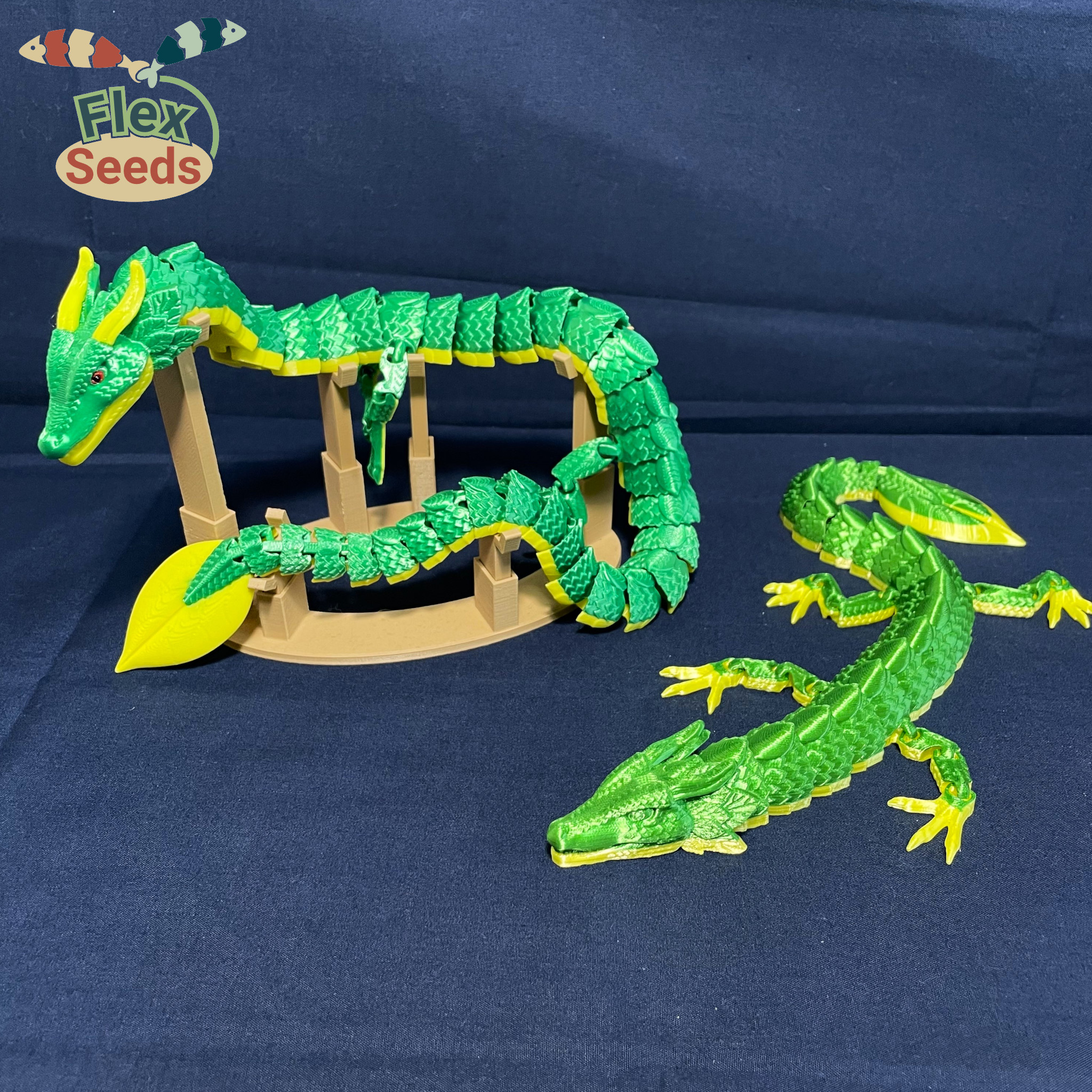 Flexi Leaf Dragon Mark-Ⅱ Set(Print-in-place) por 3D_Flexseeds | Tienda ...