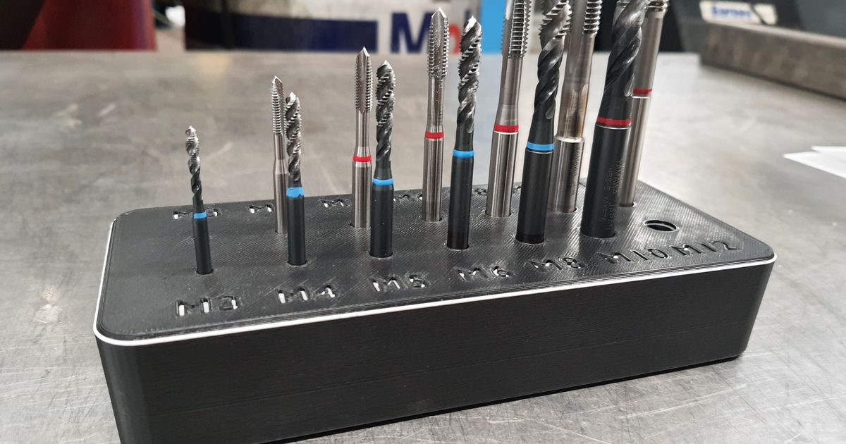 Taps holder by 3dmereni@artweld.cz | Download free STL model ...