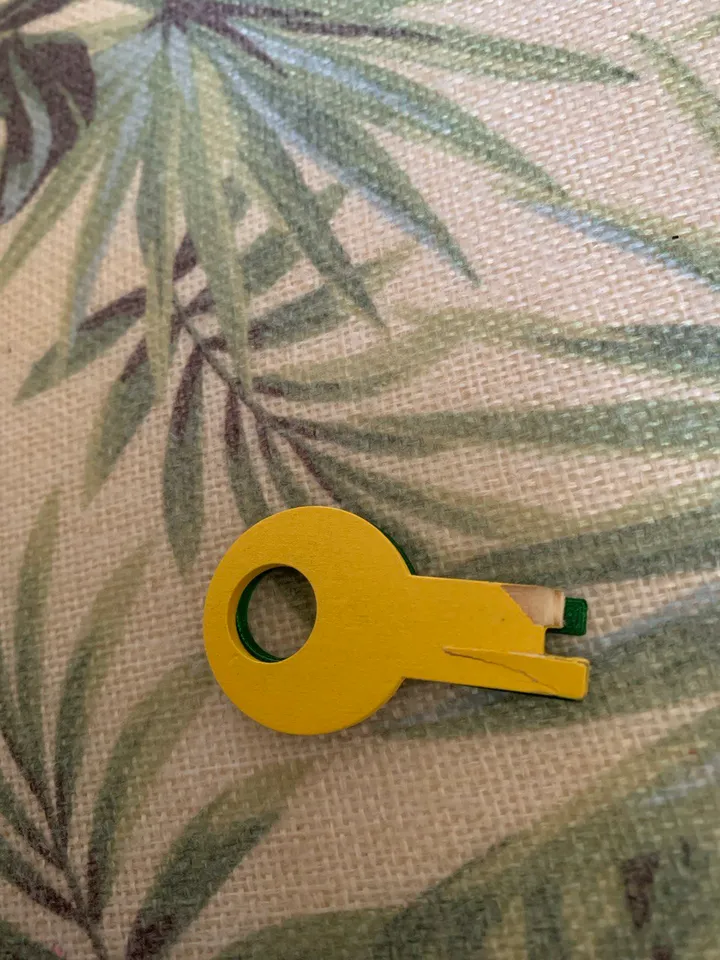 Key for wooden toy house by Tazor | Download free STL model ...