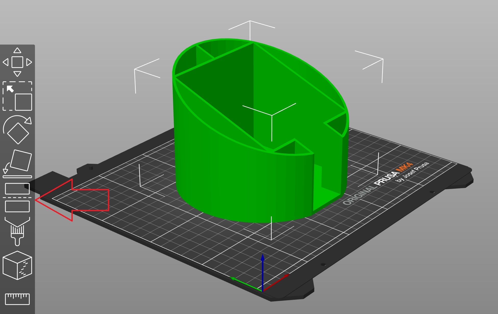 Box for paper notes with pen holder by cochrac | Download free STL ...