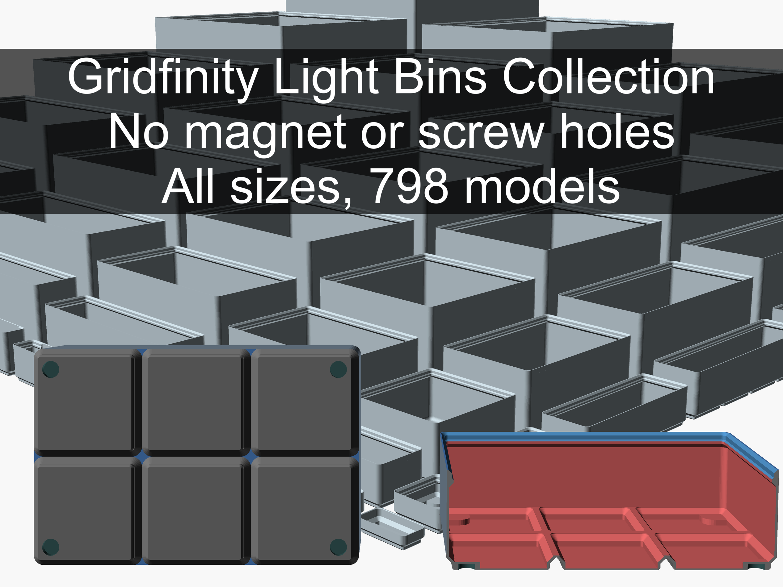 Gridfinity Light Collection por Max | Descargar modelo STL gratuito ...