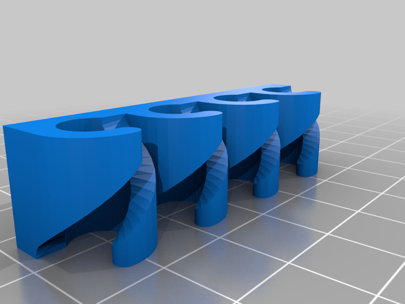 Parametric Cable Holder by Lucas Lagae | Download free STL model ...