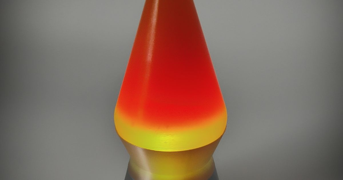 Mini Lava Lamp by Sparks3D | Download free STL model | Printables.com