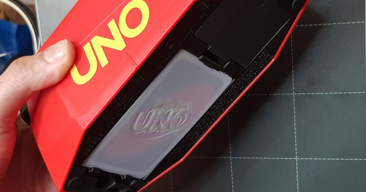 Card fall stopper for UNO SHOWDOWN by FC2M3D | Download free STL model ...