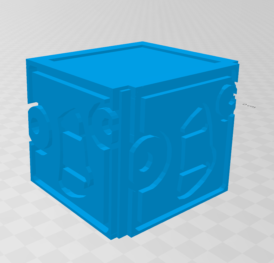 Geometry Dash Icon by 3d maxi | Download free STL model | Printables.com