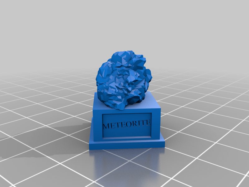 Statua Meteorite by Nicola | Download free STL model | Printables.com