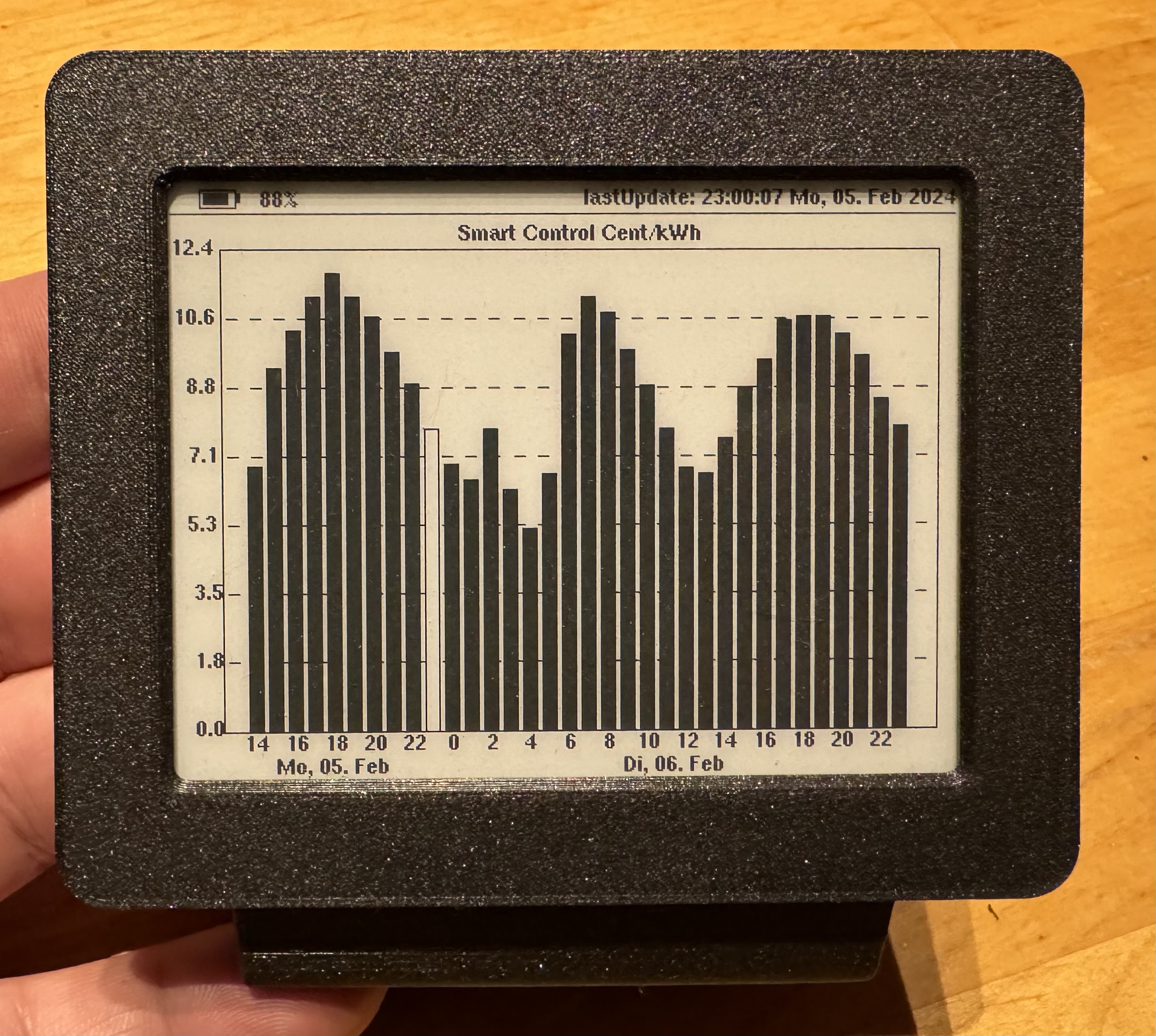 ePaper Display Stand 4.2" Waveshare by dagobert_ch | Download free STL ...
