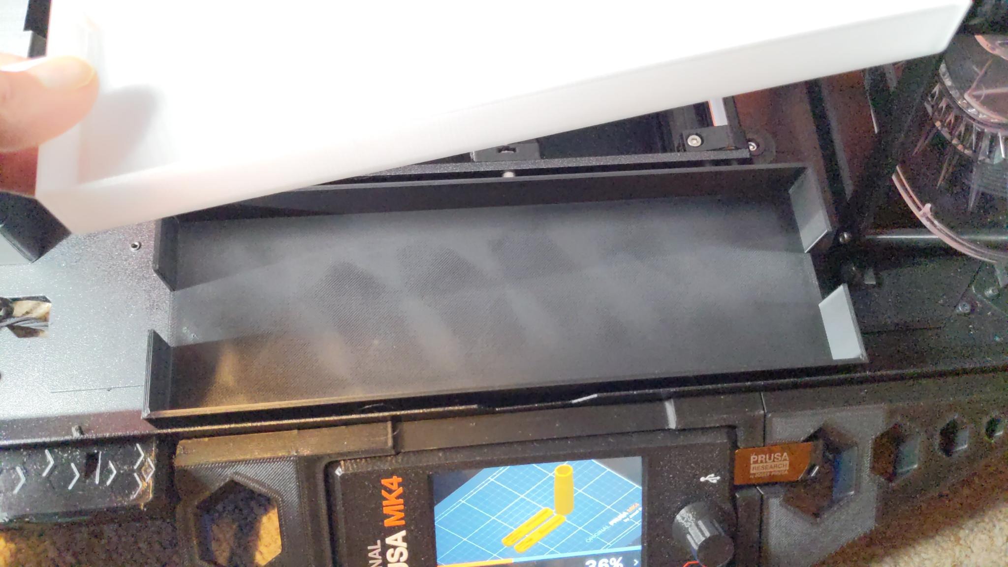 Front Garbage Can for Prusa Original Enclosure by tomatis | Download ...