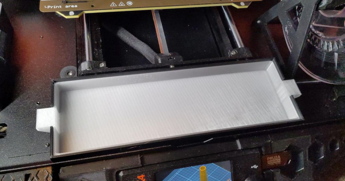 Front Garbage Can for Prusa Original Enclosure by tomatis | Download ...