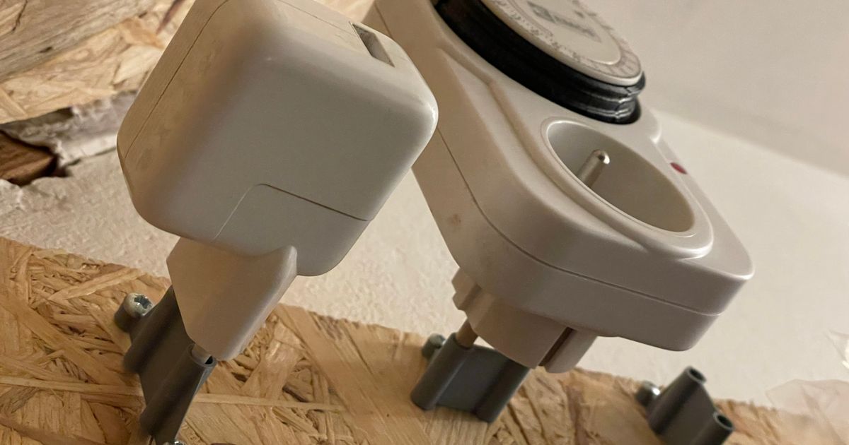 Minimalist electronic device holder (various orientations) by Jamesek ...