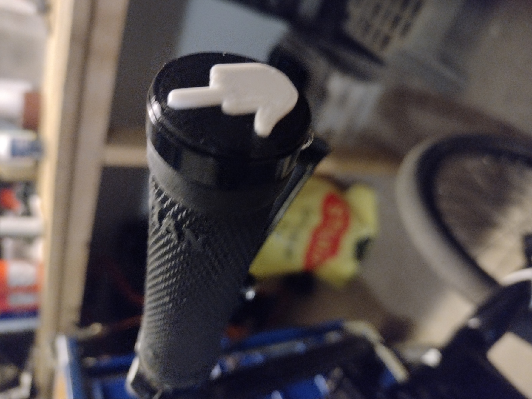 Odi Handlebar Cap Middle Finger by Capspam3D | Download free STL model ...