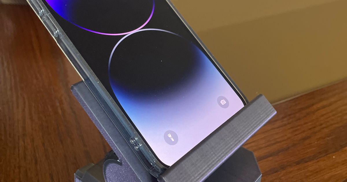 Print IN Place Phone Stand(commercial use) by Epic3d | Download free ...