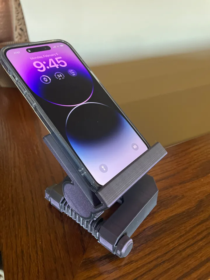 Print IN Place Phone Stand(commercial use) by Epic3d | Download free ...