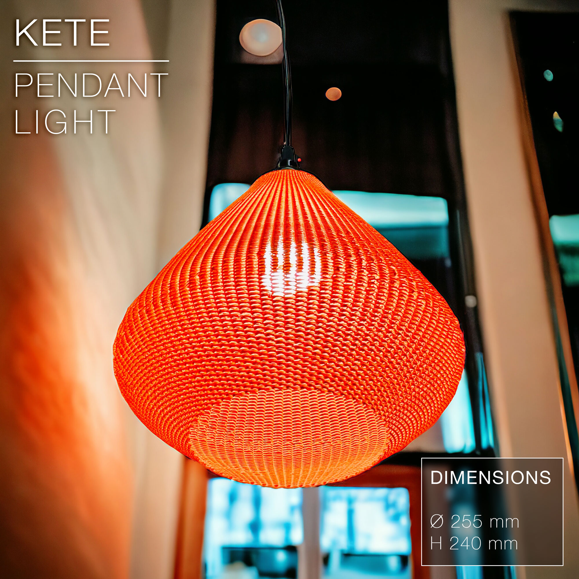 KETE | Pendant Light E27 & E26 fast print by Charles Regaud ...