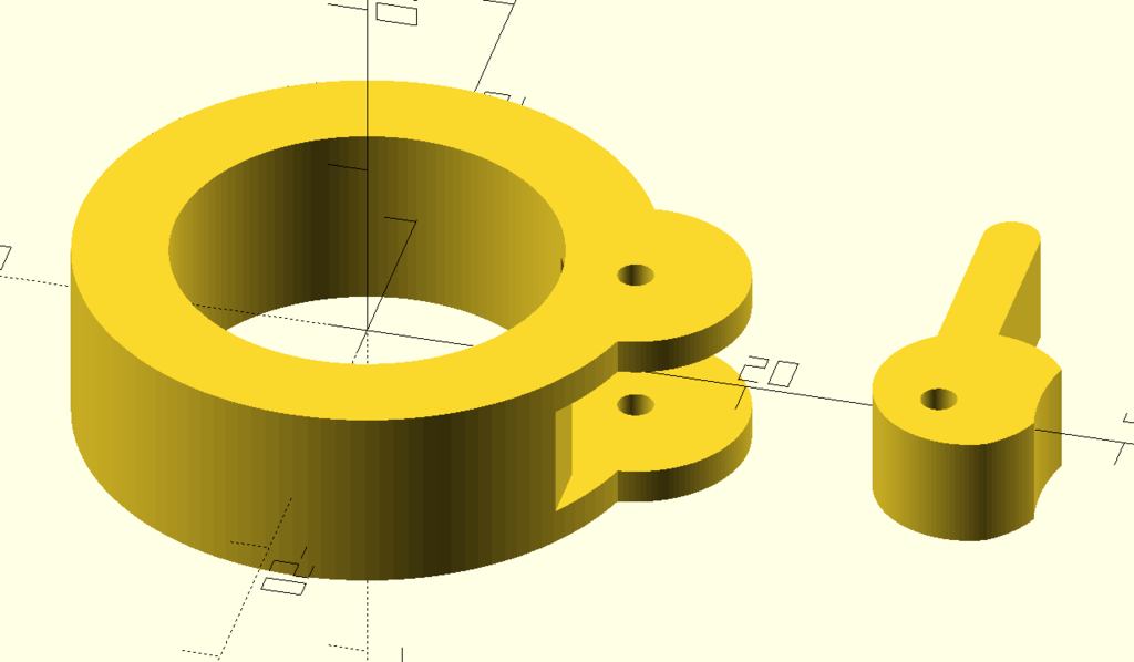 Pipe Clamp Customizable by orgoj3d | Download free STL model ...