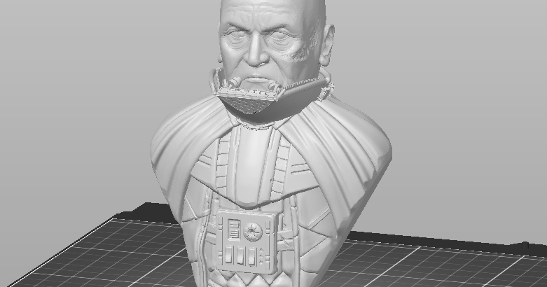 Star Wars - Darth Vader Unmasked by FreedomMaker | Download free STL ...