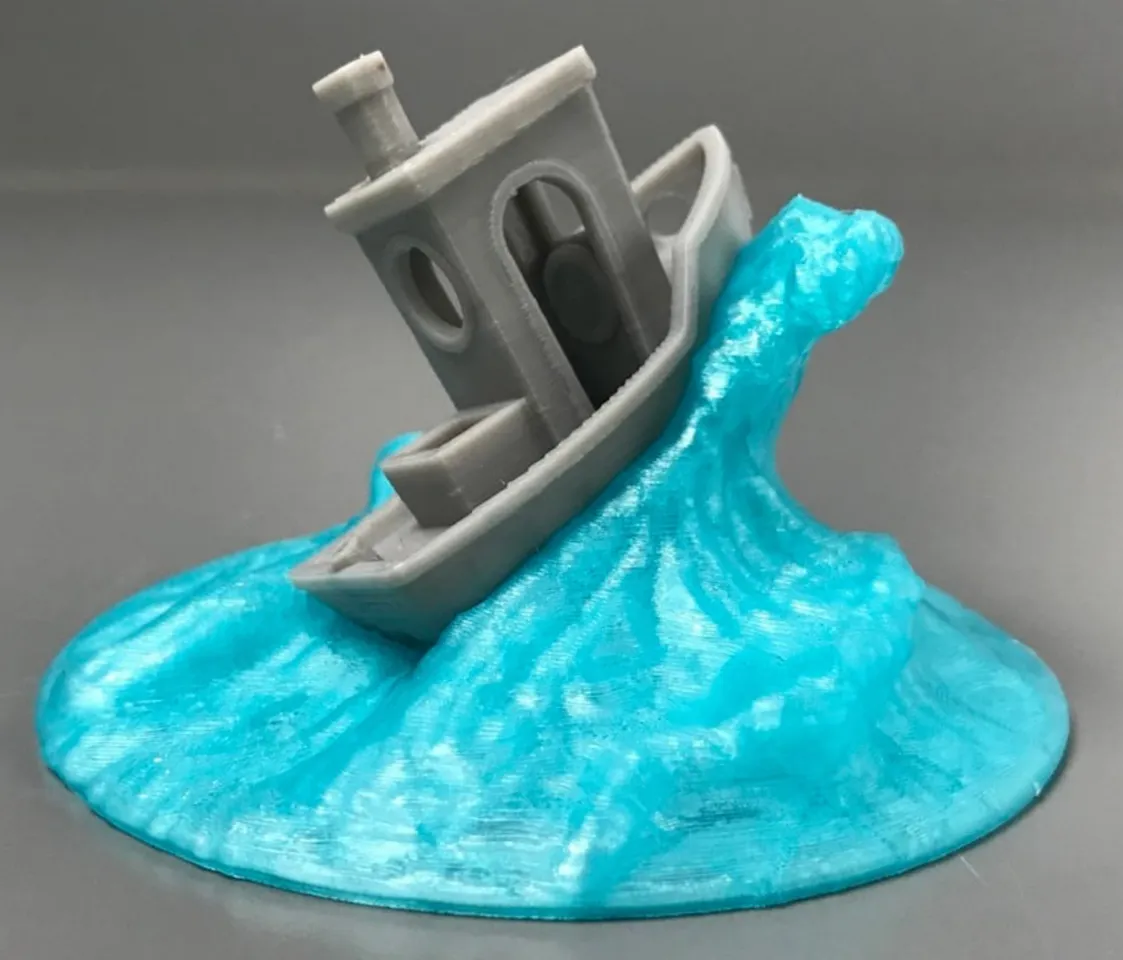 Benchy Catching Waves! by A4O Labs | Download free STL model ...