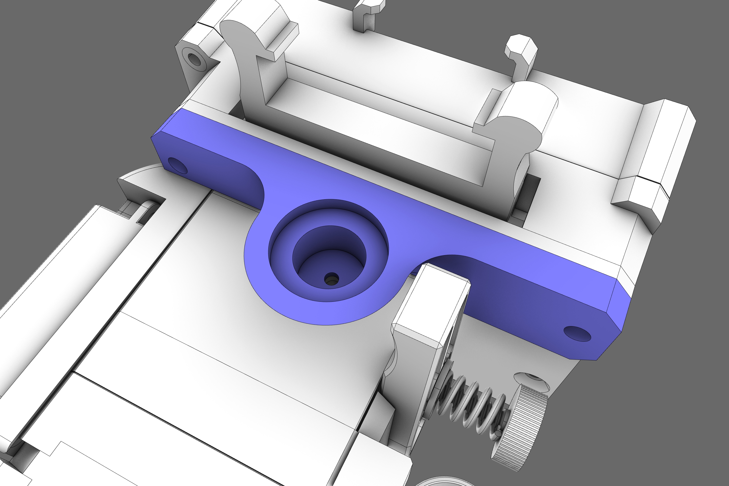 SV06 Bowdentube link for printhead by onez | Download free STL model ...