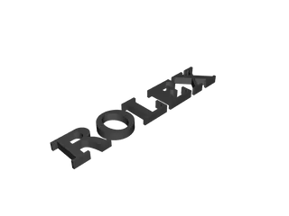 Rolex by 3D-Printiverse | Download free STL model | Printables.com