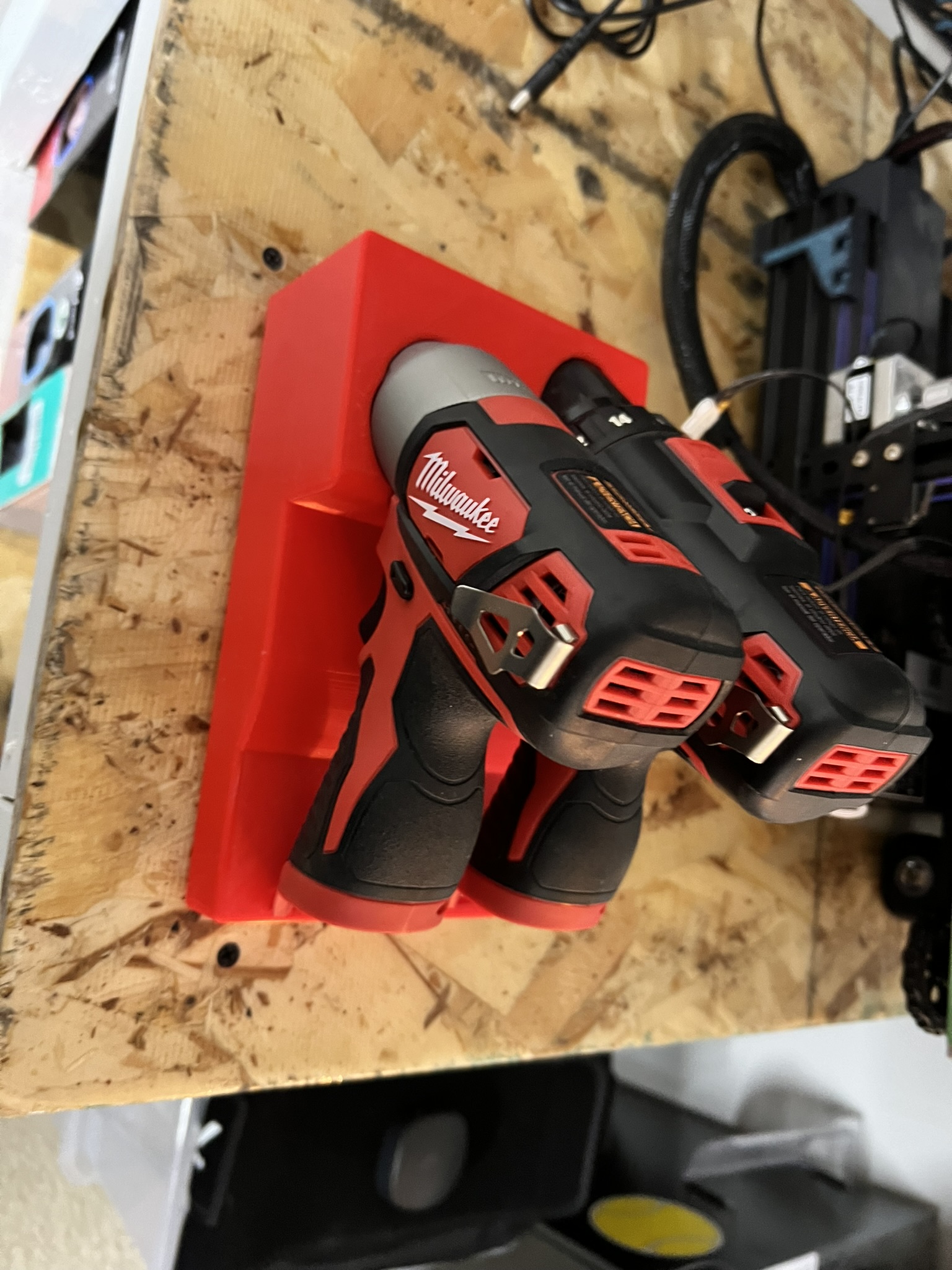 Gridfinity Milwaukee M12 Driver Holder by Brandon Scott | Download free STL model | Printables.com