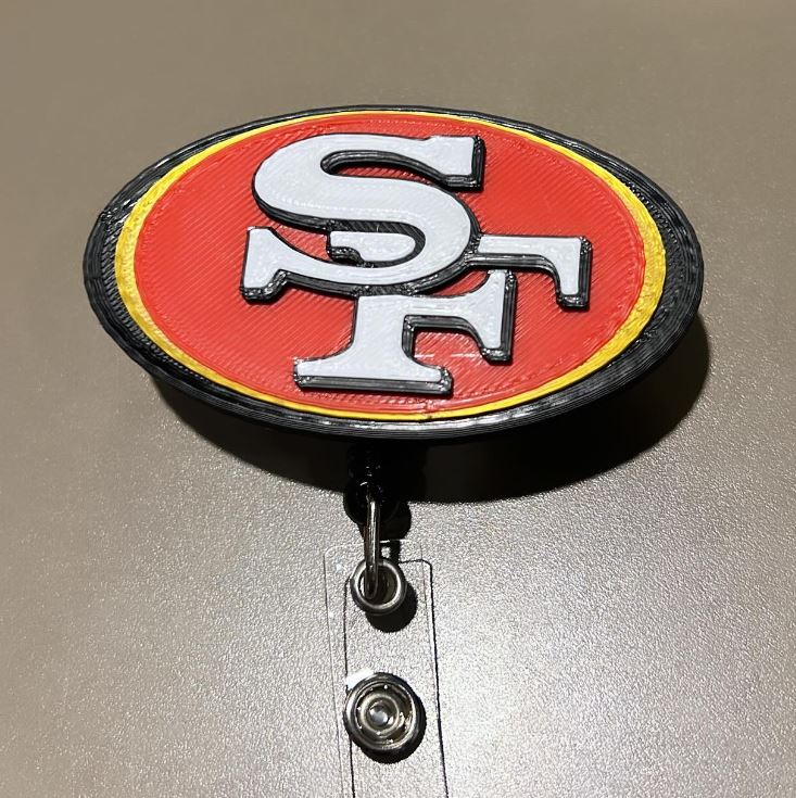49ers Magnet by willsh34 | Download free STL model | Printables.com