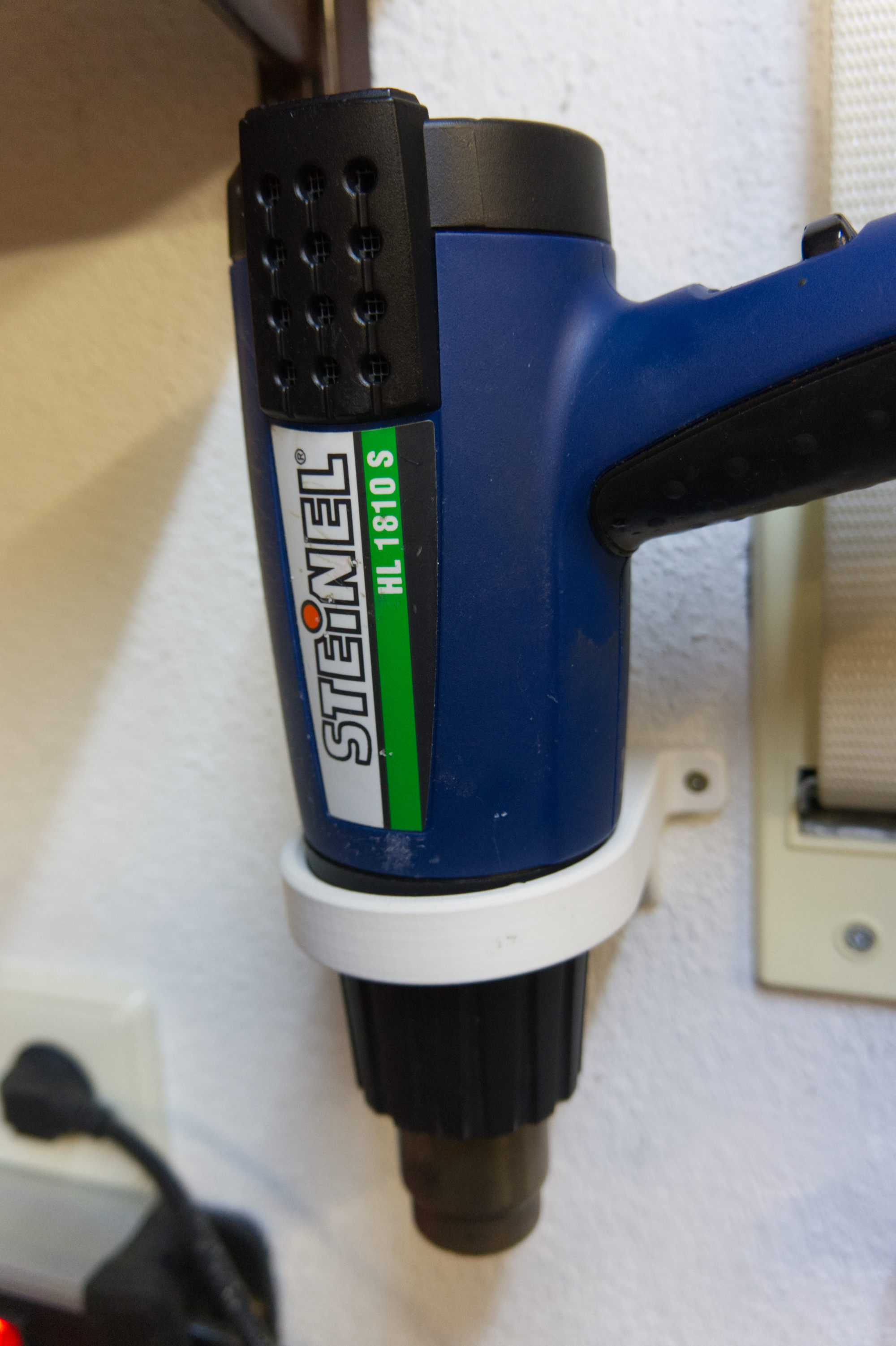 Heat Gun Wall Mount by NightHawk | Download free STL model | Printables.com