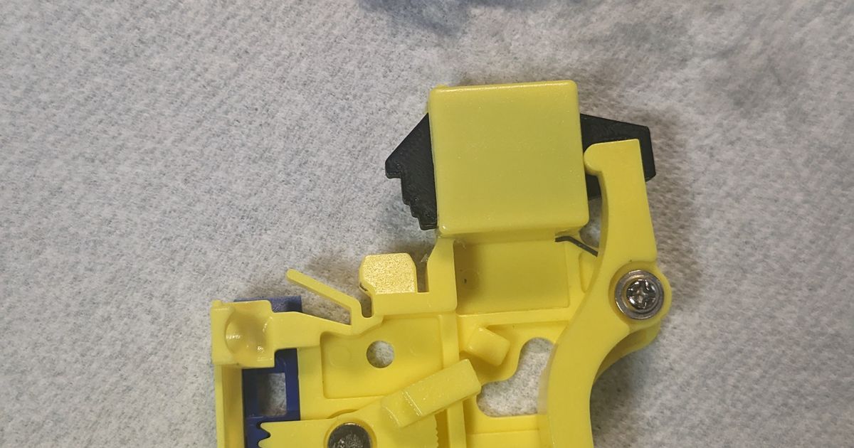 Drawer Locking Device Undermount Slide by snoty | Download free STL ...