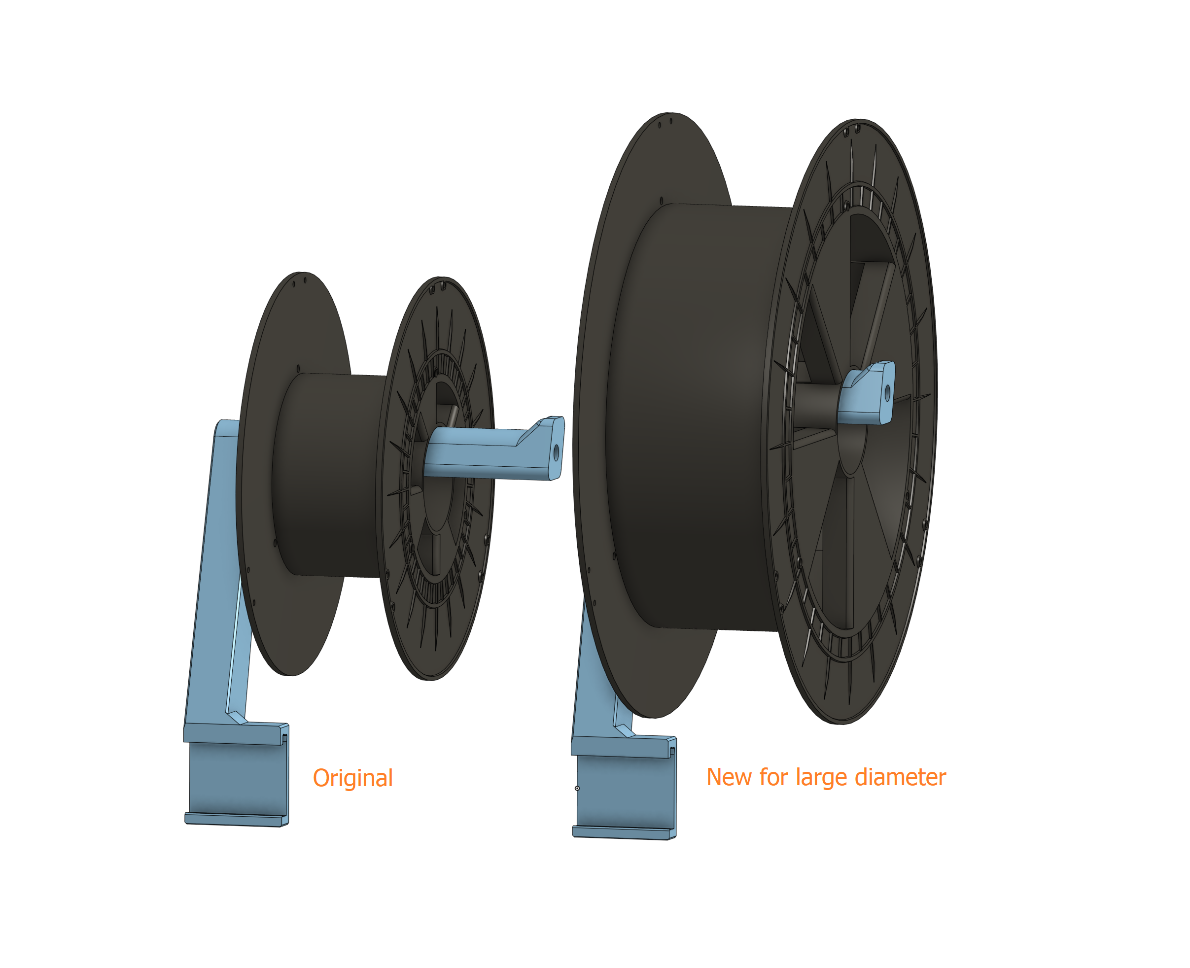 2kg spool holder for prusa by ftobler | Download free STL model ...