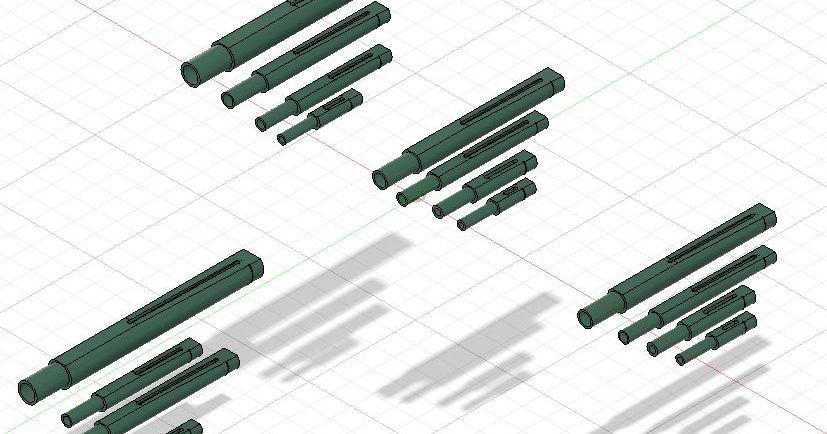 German Smallpipes Huemmelchen Carbon reeds von Tom | Kostenloses STL ...