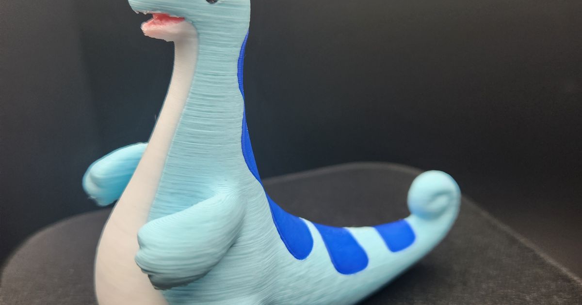 Multicolor Relaxaurus from Palworld by Denver3D | Download free STL model | Printables.com