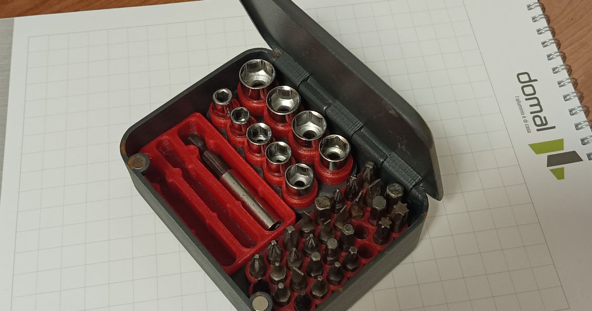 bit holder box by just_pr1nt3d | Download free STL model | Printables.com