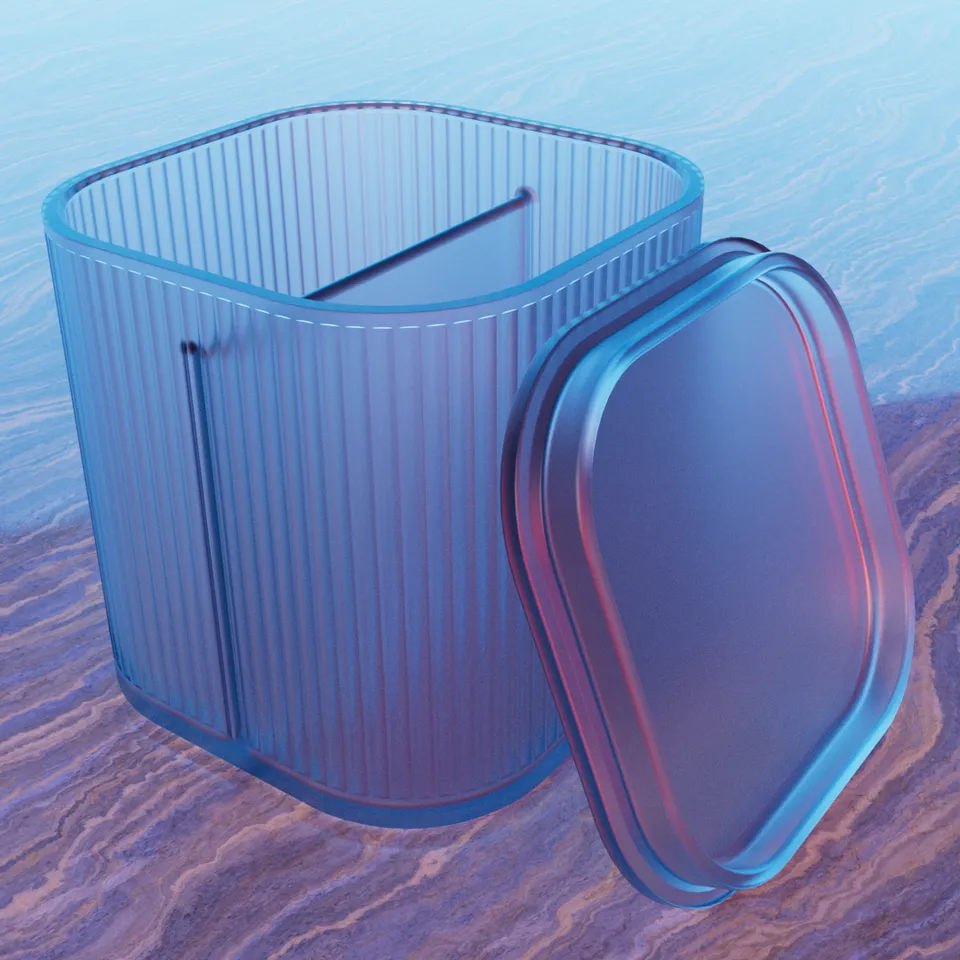 Magic Container: Multiple Sizes with Dividers and Lid by Kunzite ...