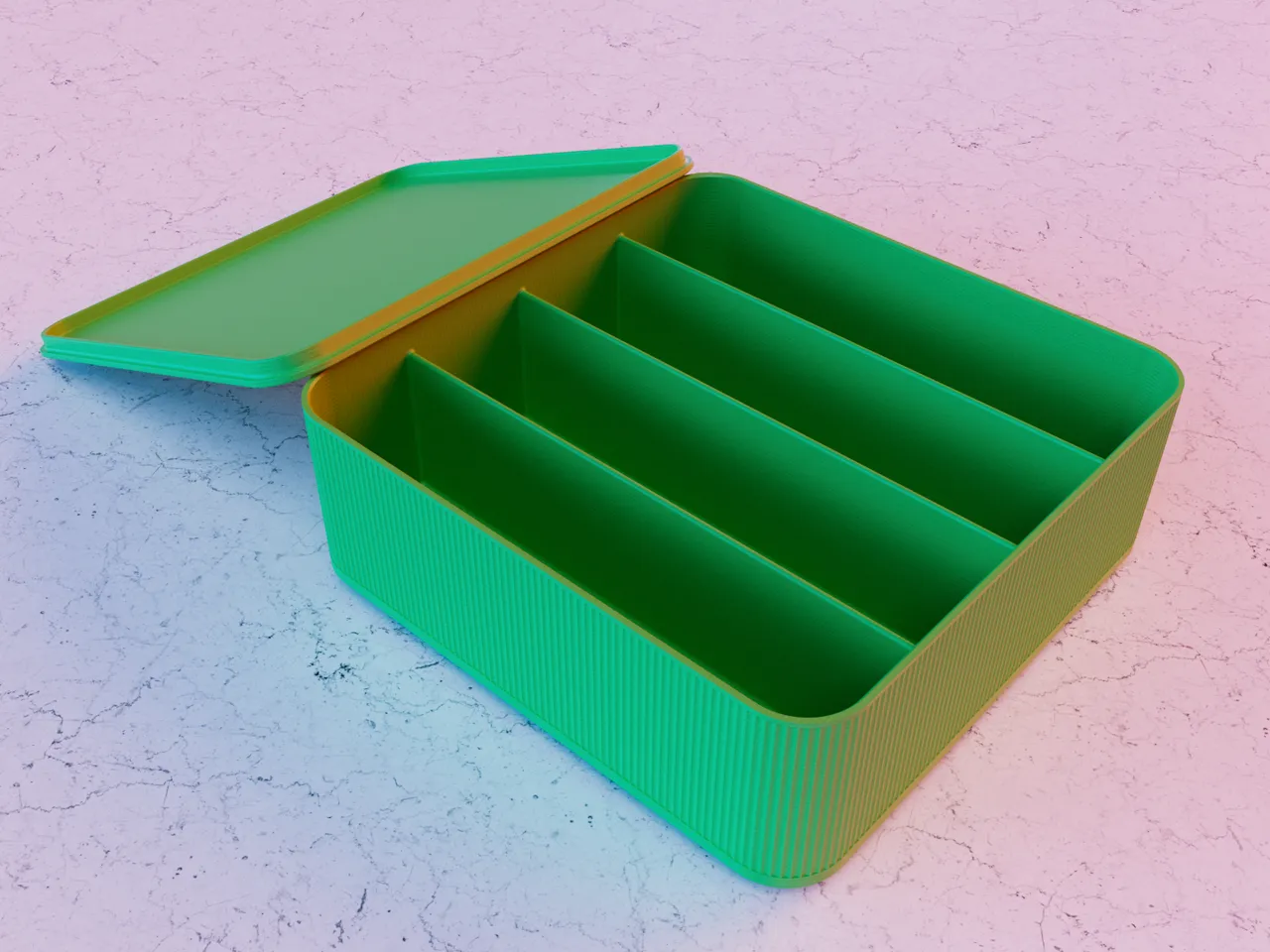 Magic Container: Multiple Sizes with Dividers and Lid by Kunzite ...