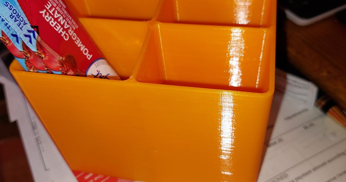 Holder for 2 quart Crystal Light packets. by Glenn Brockett | Download ...