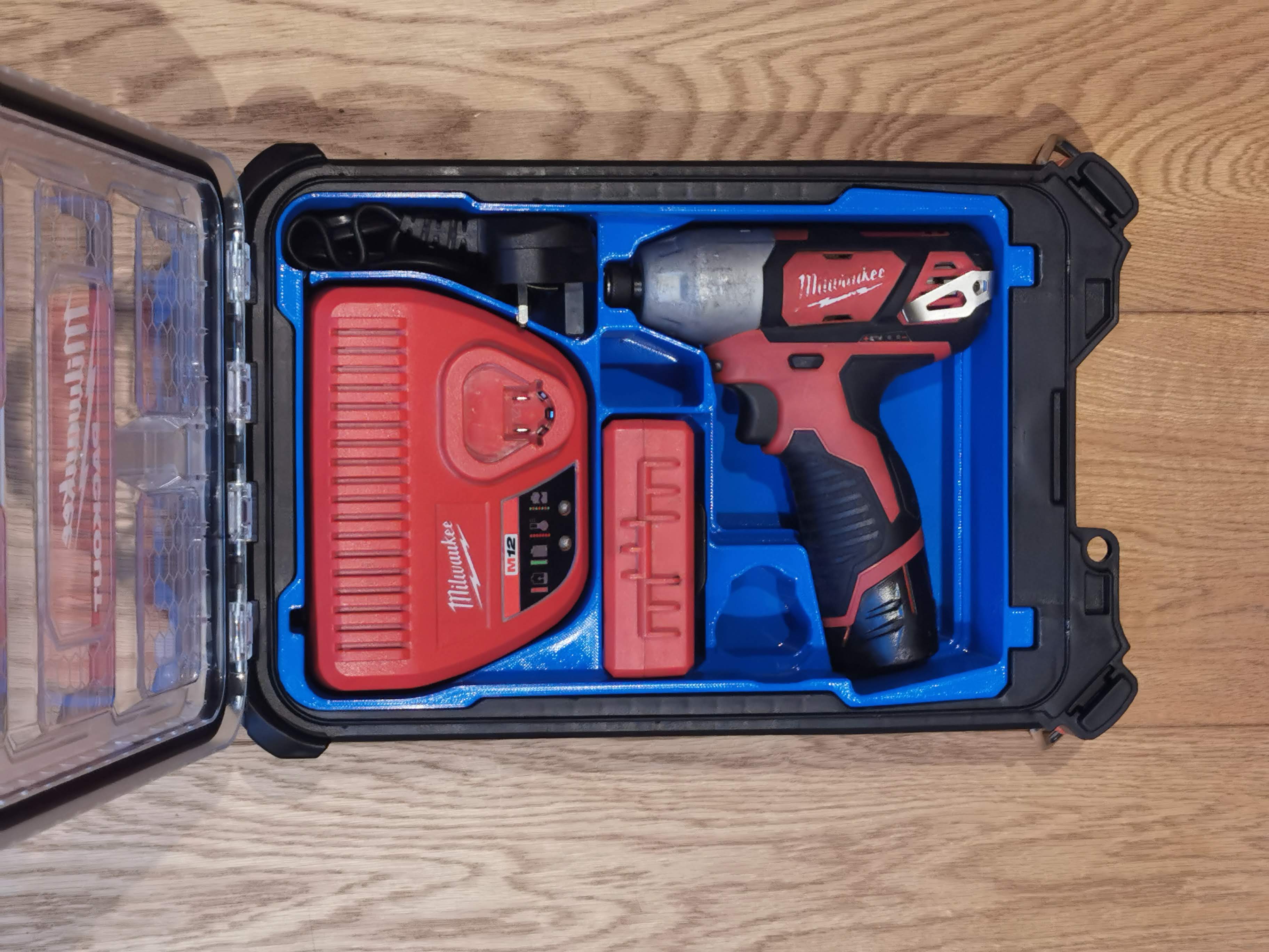 Milwaukee Compact Packout Organizer Insert for M12 Impact Driver ...