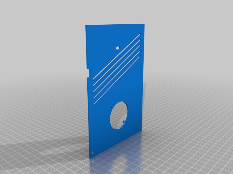 Quieter + Cooler Ender-3 Control Box Lid (Stock+4020 fan compatible) by ...