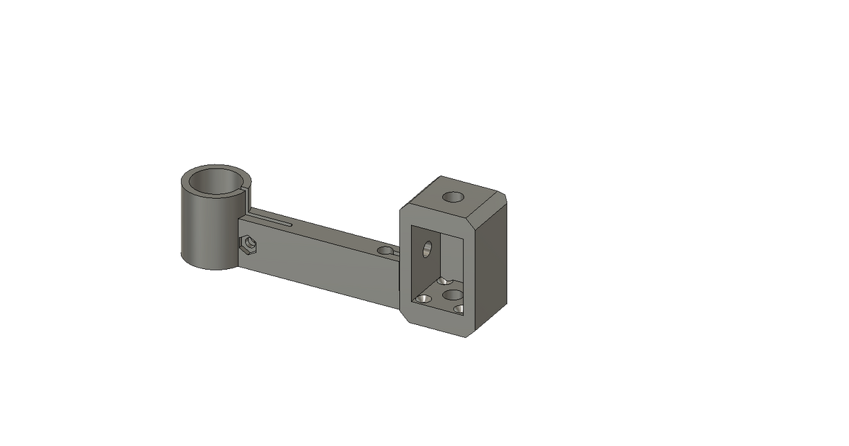 Antene holder - for vertical polarization opened dipol (cca 200-1000MHz ...