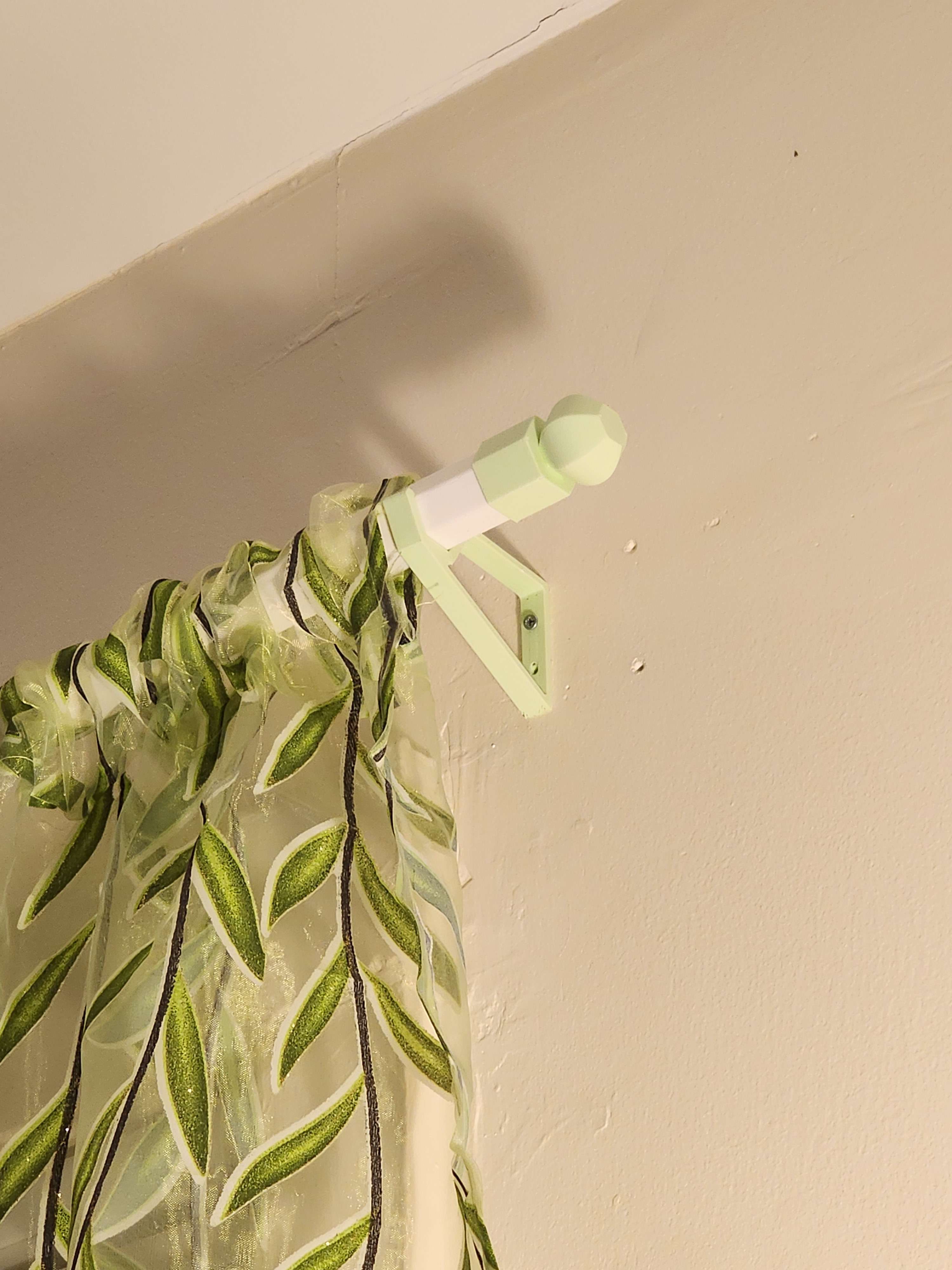 Hex Curtain Rod For Windows
