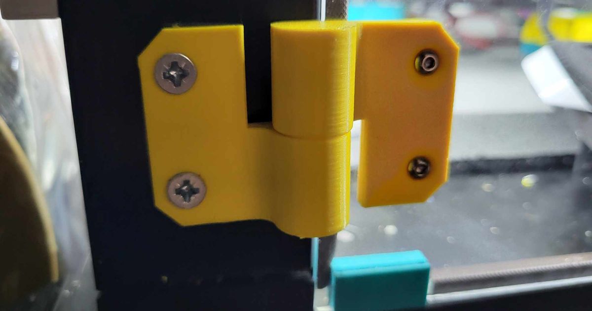 Lift-off hinge (flush) by Ocelotzlasu | Download free STL model ...