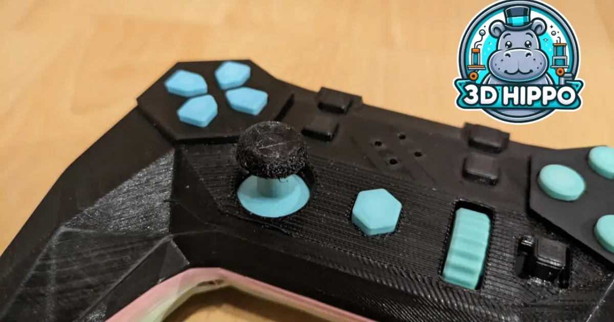 Joystick Cap for Alpakka controller by 3DHippo | Download free STL ...