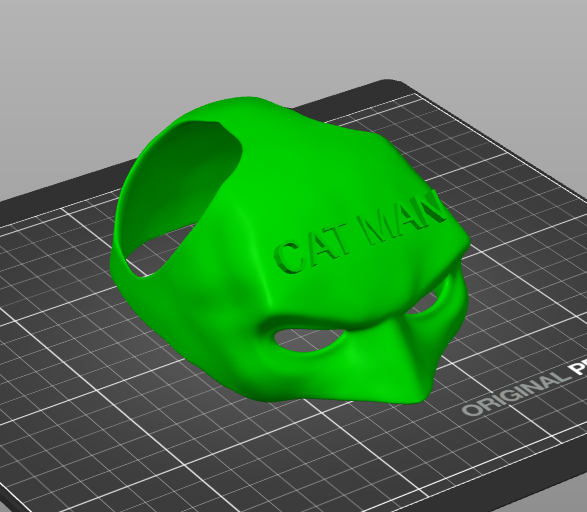 batman helmet for cats by Michal Petrák | Download free STL model ...