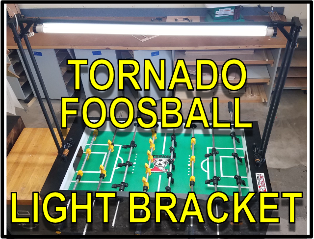 Foosball Table Shop Light Bracket by ShopTeacher | Download free STL ...